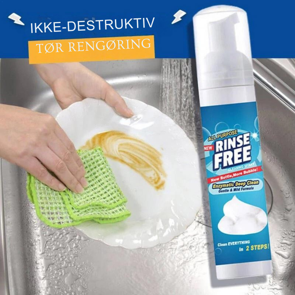 FoamBright – Kompakt skyllefri skummende sprayrens til køkken – Hansen ...